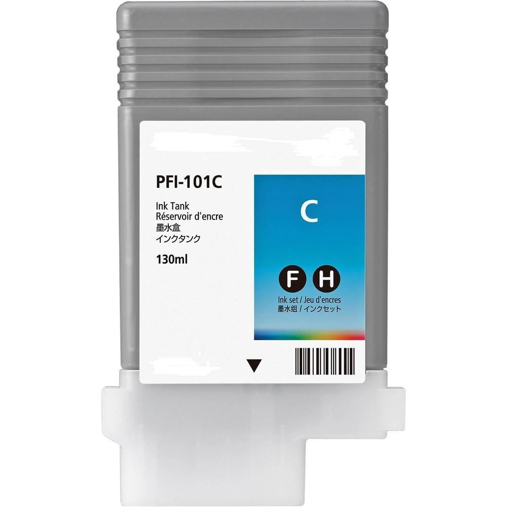 Canon PFI-101C Ink, 130 ml - Cyan – Imaging Spectrum